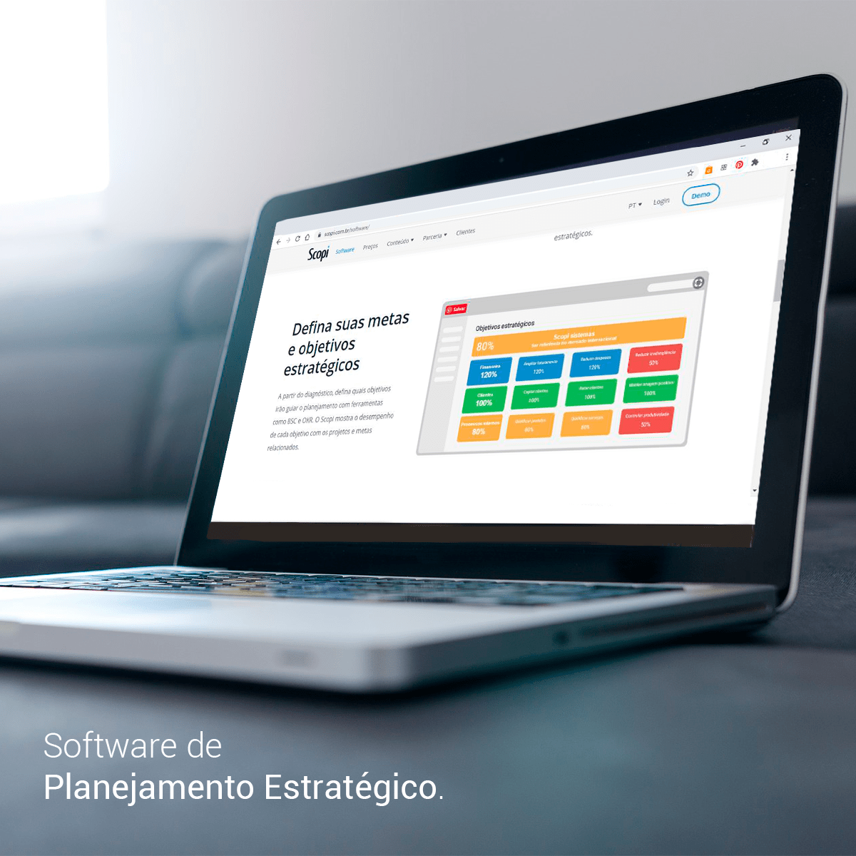 Scopi | O software para criar e executar o seu planejamento estratégico